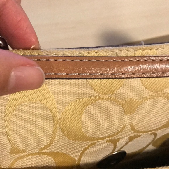 Coach | Bags | Authentic Coach Yellow Bag | Poshmark